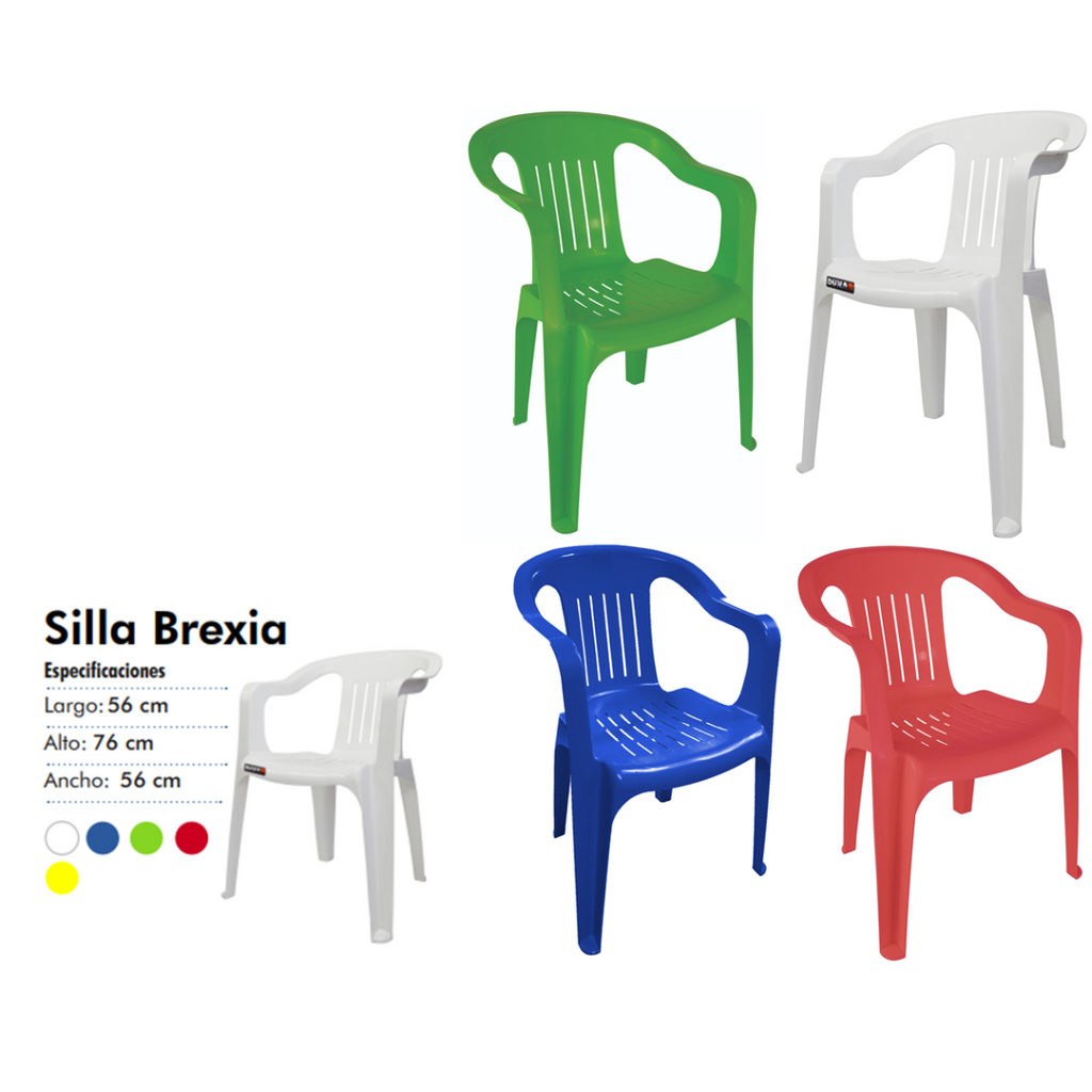SILLA DUNA MOD. PDA025A-003 BREXIA AZUL – Catálogo Mi Pase MX